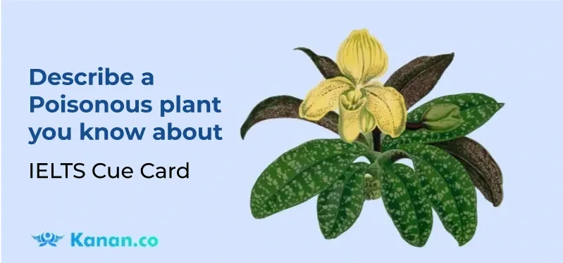 Describe a poisonous plant you know about IELTS Cue Card