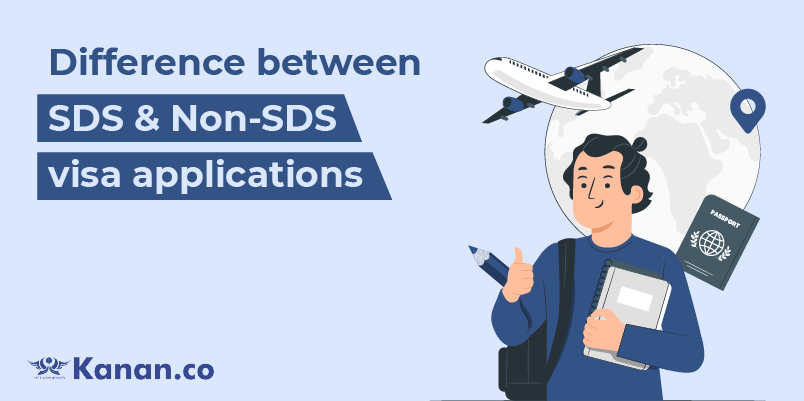 Difference between SDS and Non-SDS visa applications