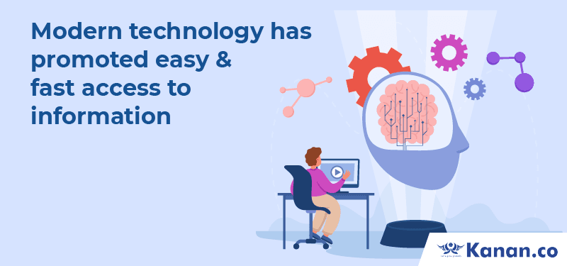 Modern technology has promoted easy and fast access to information ...