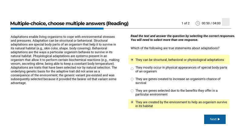 PTE Reading: Format, Tasks, and Preparation Tips