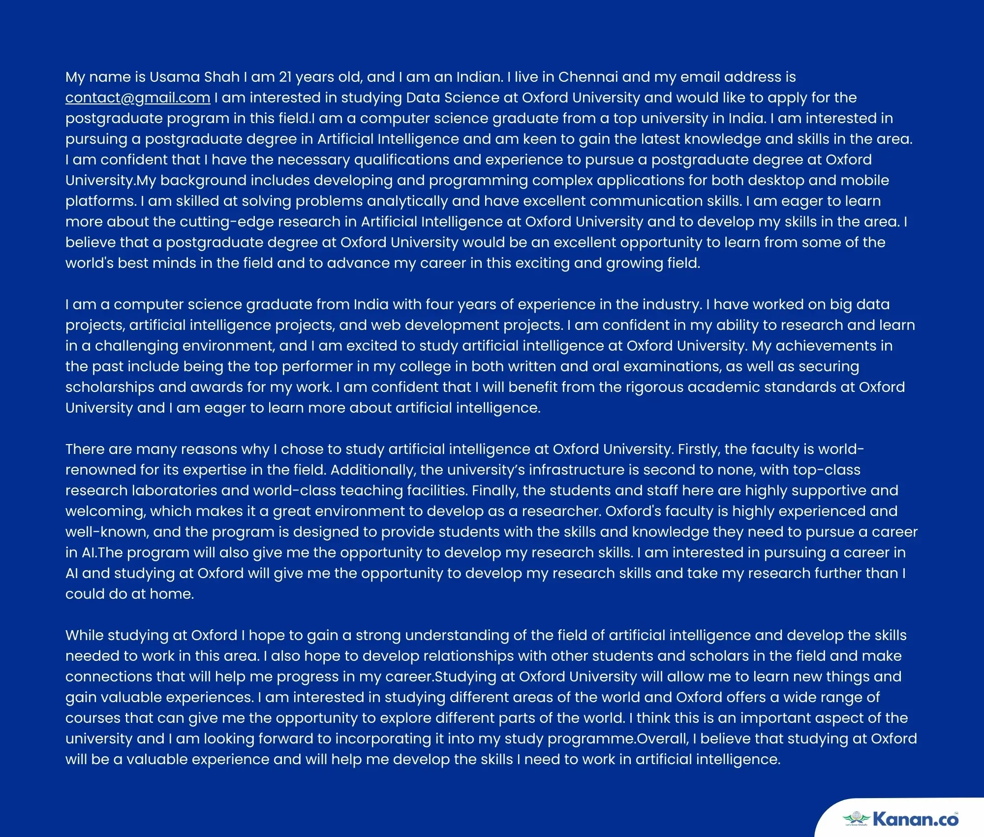 Statement of Purpose (SOP) for UK 2024 - Format, Samples & SOP for UK ...